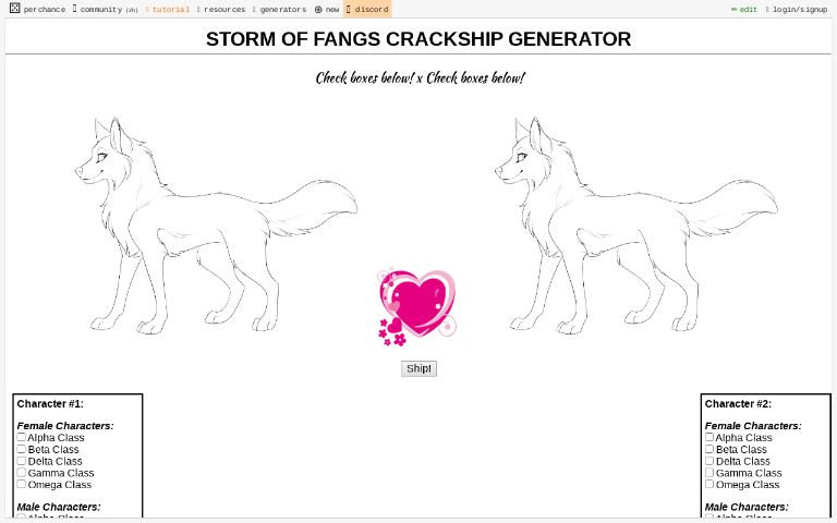 STORM OF FANGS CRACKSHIP GENERATOR