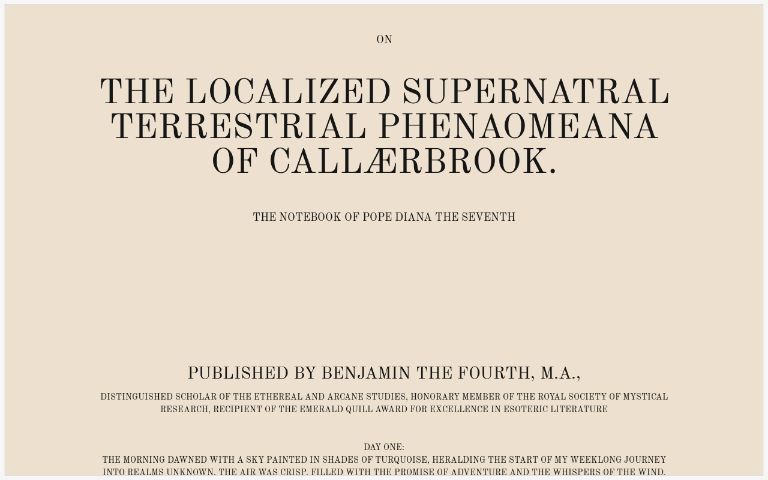 Paperonstuff ― Perchance Generator