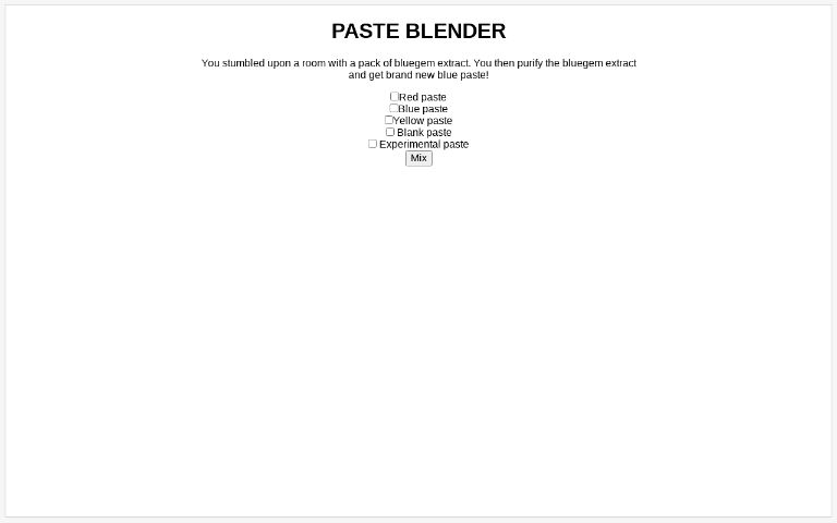 PASTE BLENDER ― Perchance Generator
