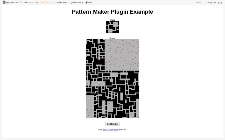 Pattern Maker Plugin Example