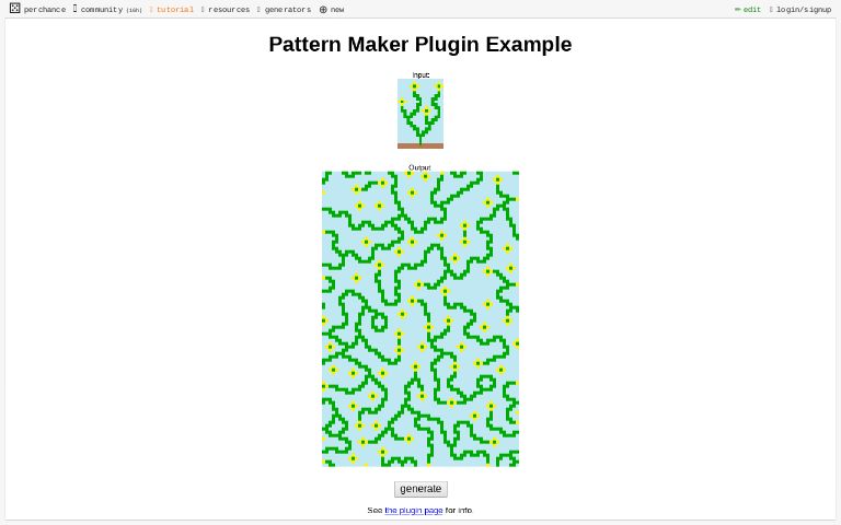 Pattern Maker Plugin Example
