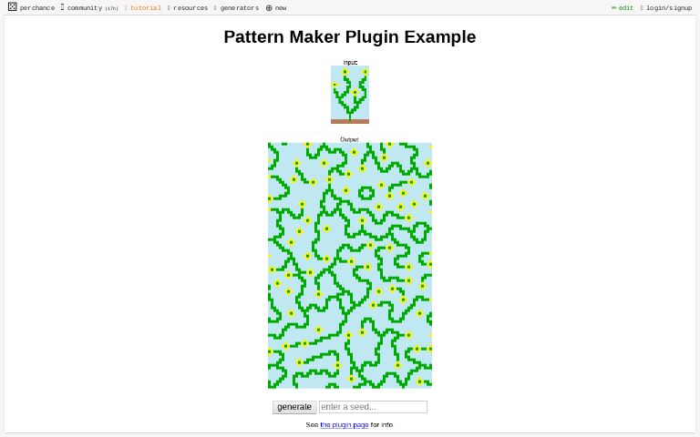 Pattern Maker Plugin Example