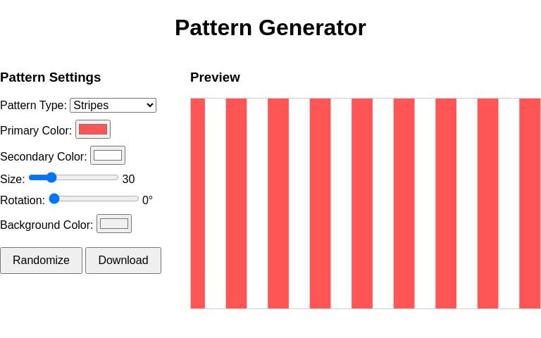 Pattern Generator