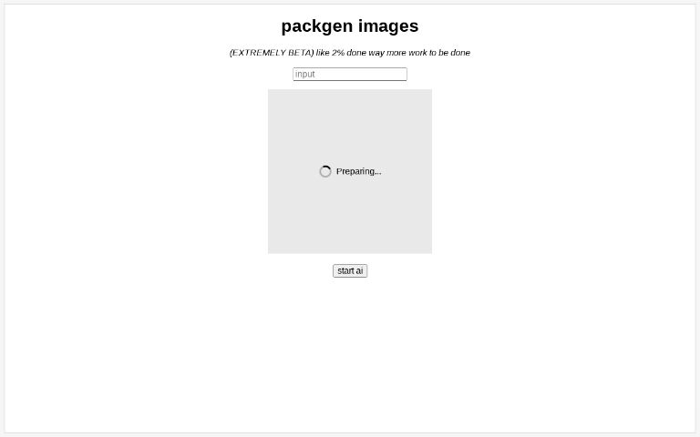packgen images ― Perchance Generator
