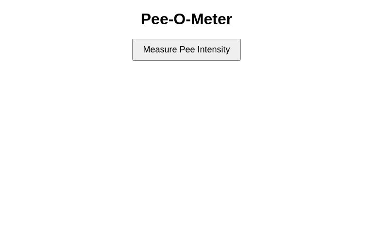Pee-O-Meter ― Perchance Generator