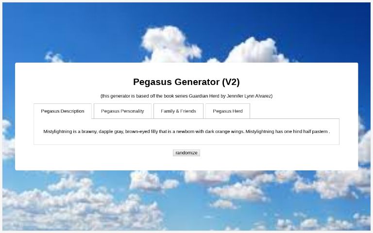 Pegasus Generator (V2)
