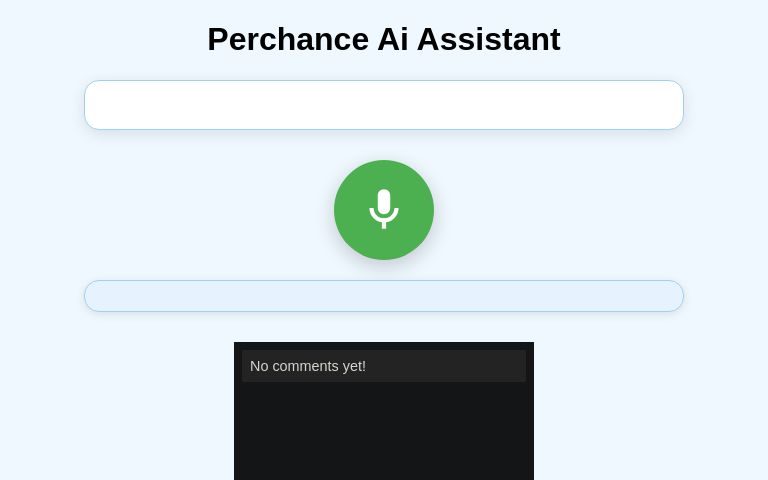 Perchance Ai Assistant ― Perchance Generator