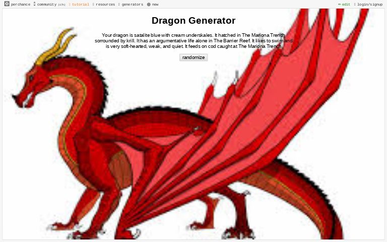 Dragon Generator