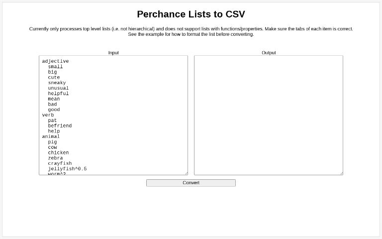Vionet20 Generators ― Perchance