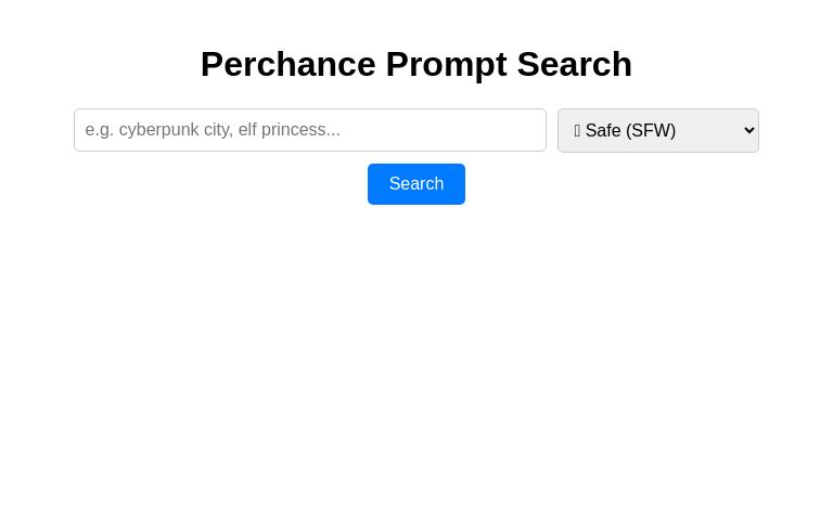 Perchance Prompt Search ― Perchance Generator