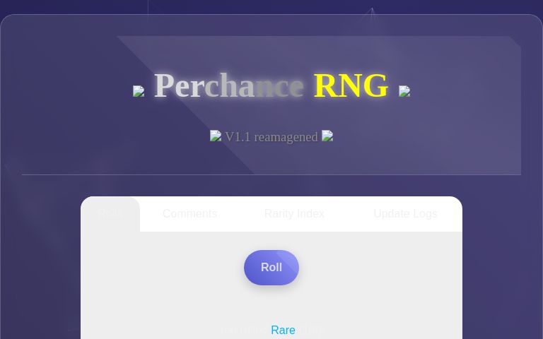 Perchance RNG ― Perchance Generator