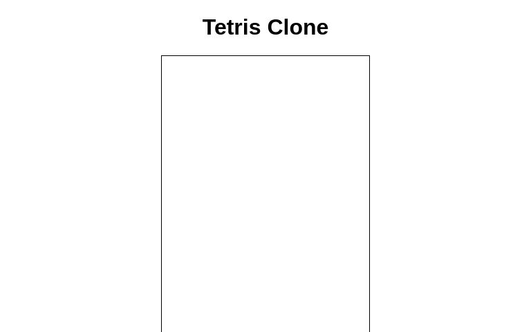 Tetris Clone ― Perchance Generator