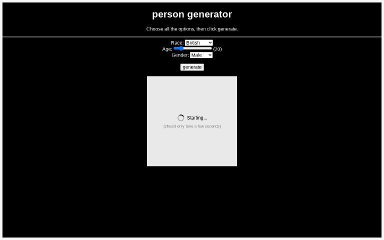 person generator