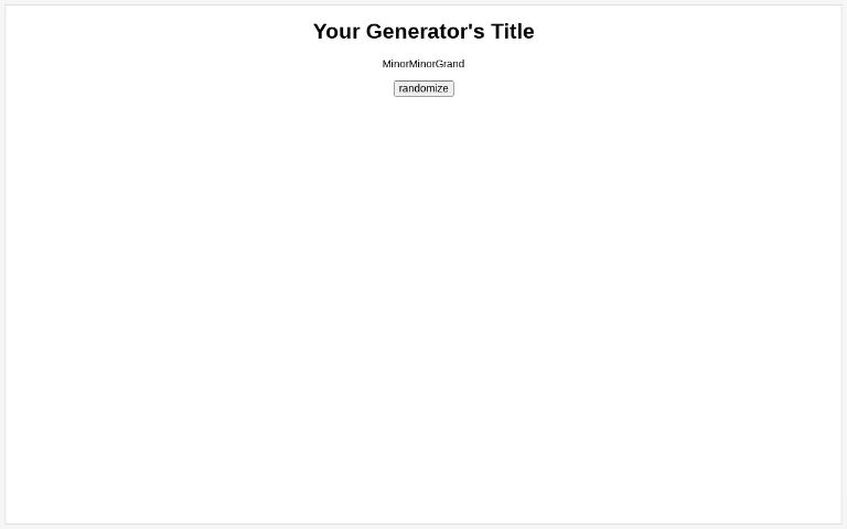 6t8hzb34c8 ― Perchance Generator