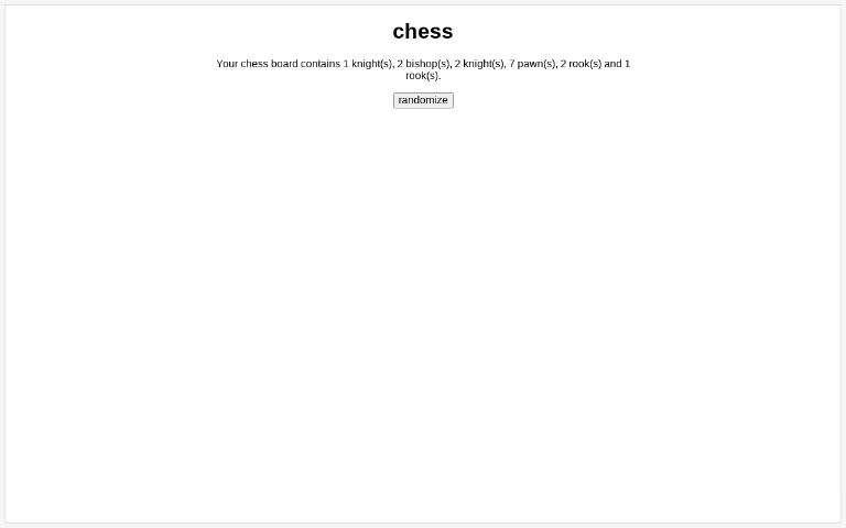 chess ― Perchance Generator