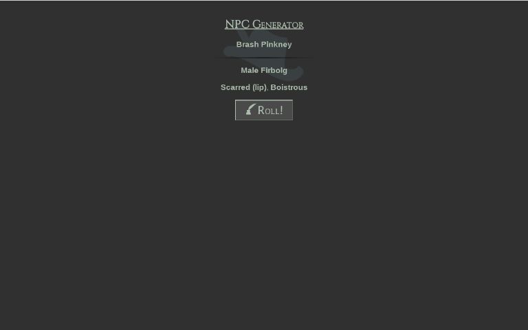 NPC Generator
