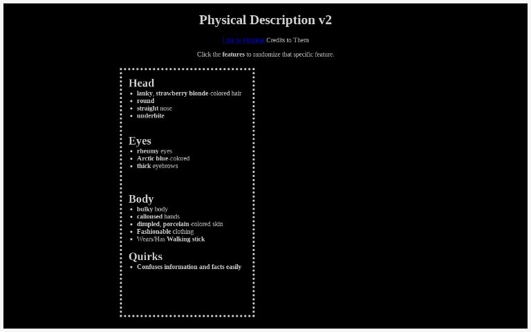 Vionet20 Generators ― Perchance