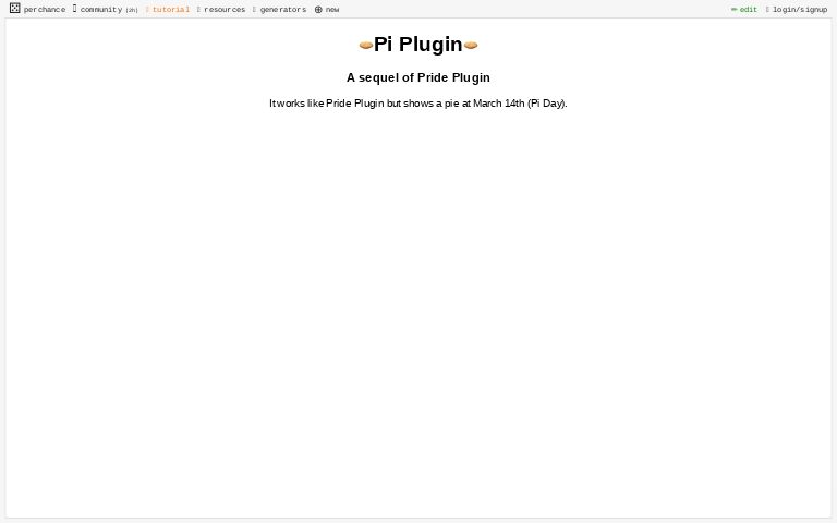 Pi Plugin