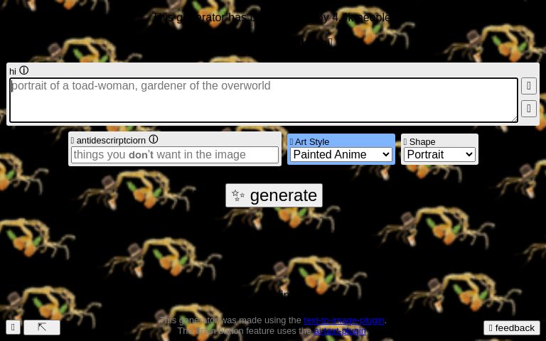 pineapple village ― Perchance Generator