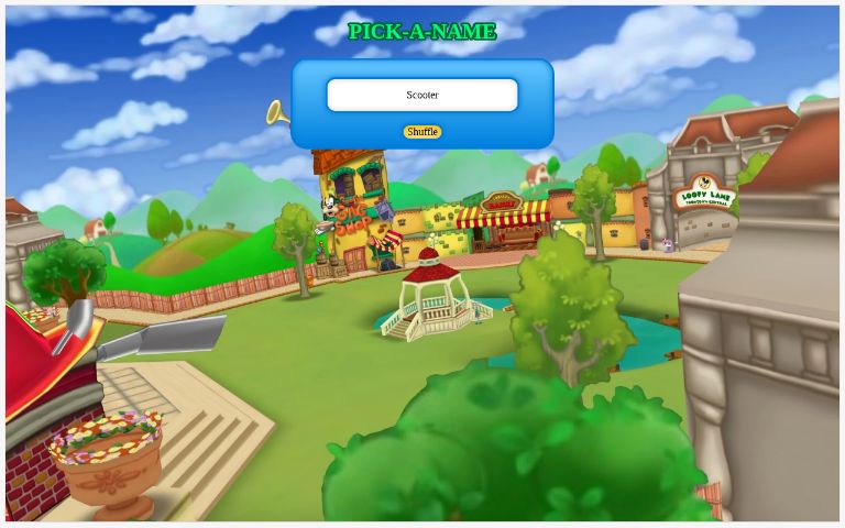 PICK-A-NAME ― Perchance Generator