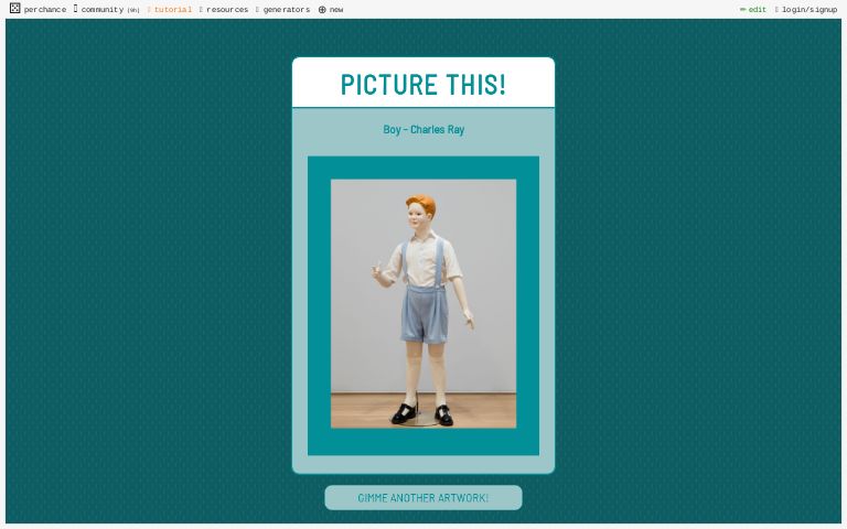 Picture This! ― Perchance Generator