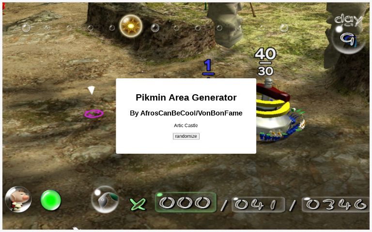 Pikmin Area Generator