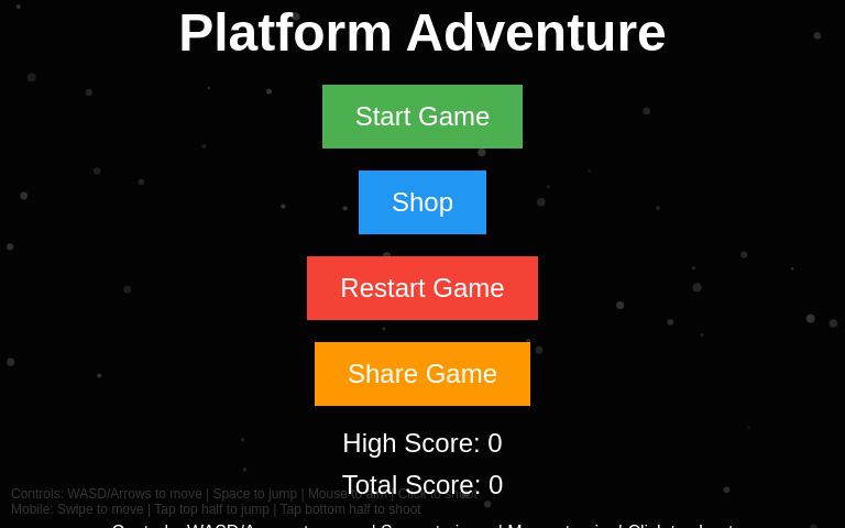 Platform Adventure ― Perchance Generator