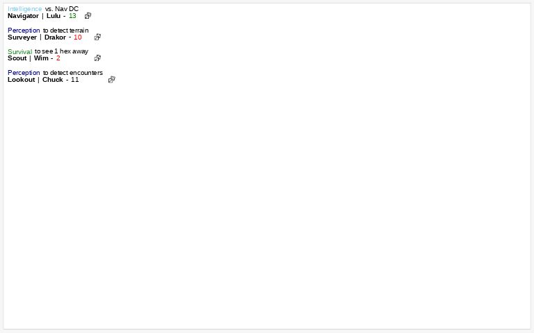 Player Rolls ― Perchance Generator