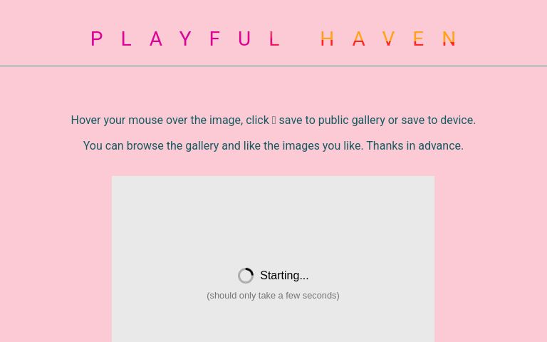 Playful Haven ― Perchance Generator