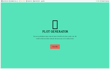 Plot Generator Template