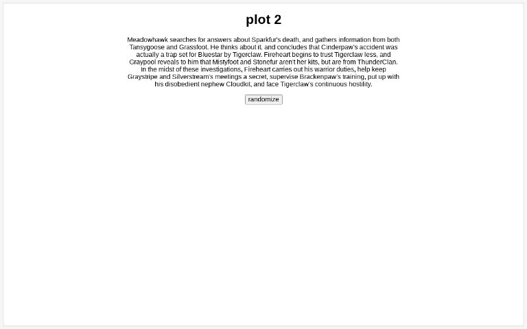 plot 2 ― Perchance Generator
