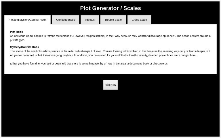 Plot Generator / Scales