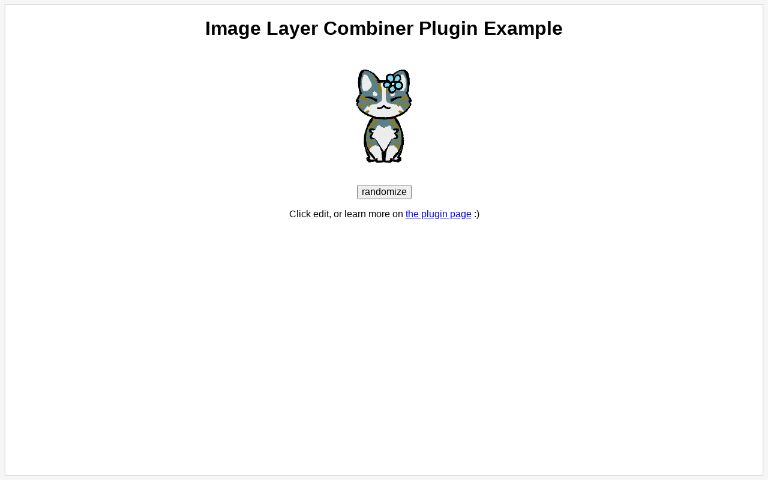 Image Layer Combiner Plugin Example