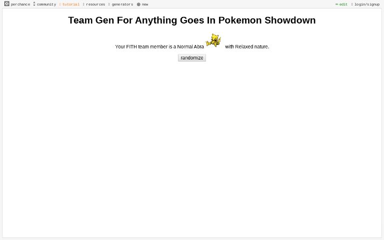 Team Gen For Anything Goes In Pokemon Showdown