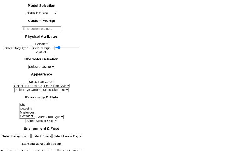 Pollinationmodels ― Perchance Generator