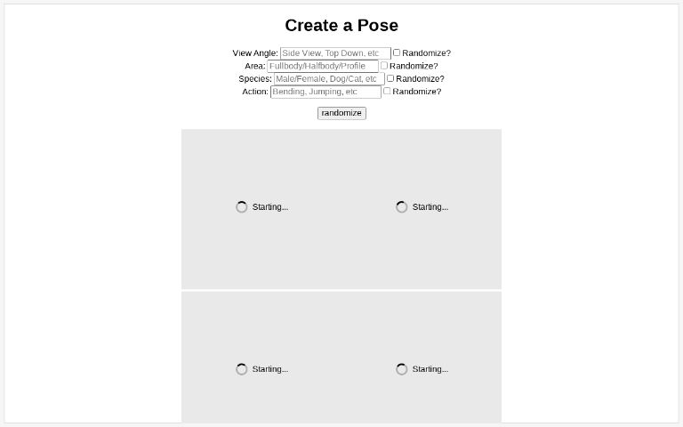 Create a Pose ― Perchance Generator