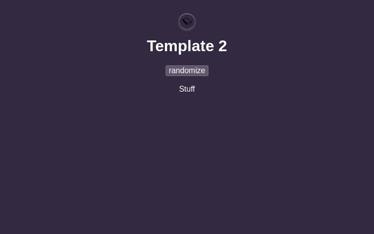 Template 2 ― Perchance Generator