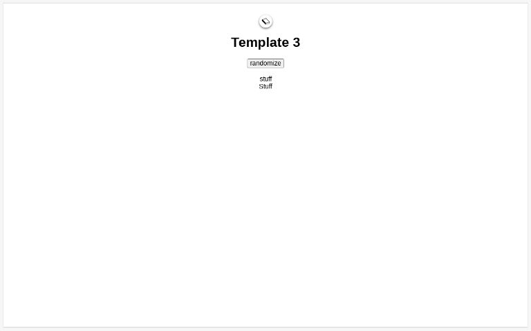 Template 3 ― Perchance Generator