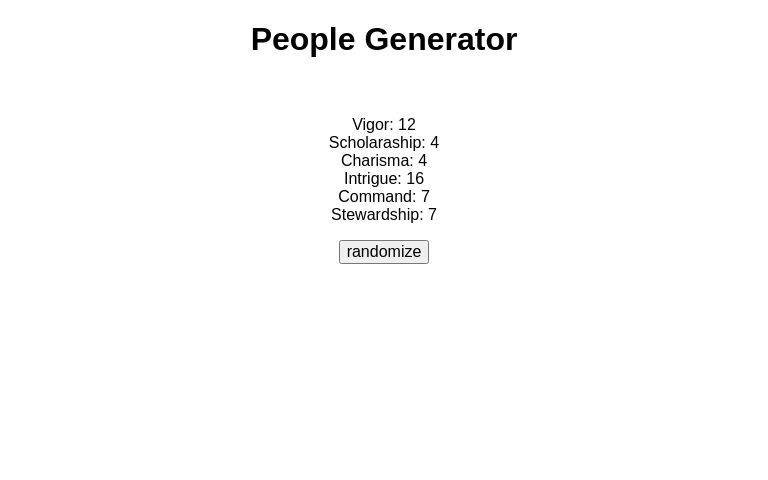 People Generator