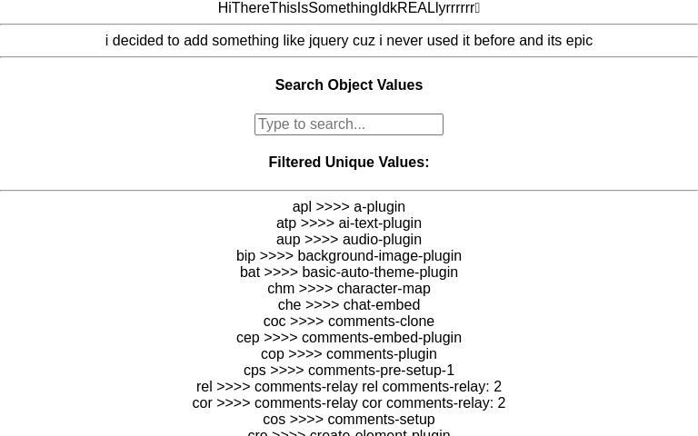 🤖 • Preprocessor • By Keira 💖 ― Perchance Generator