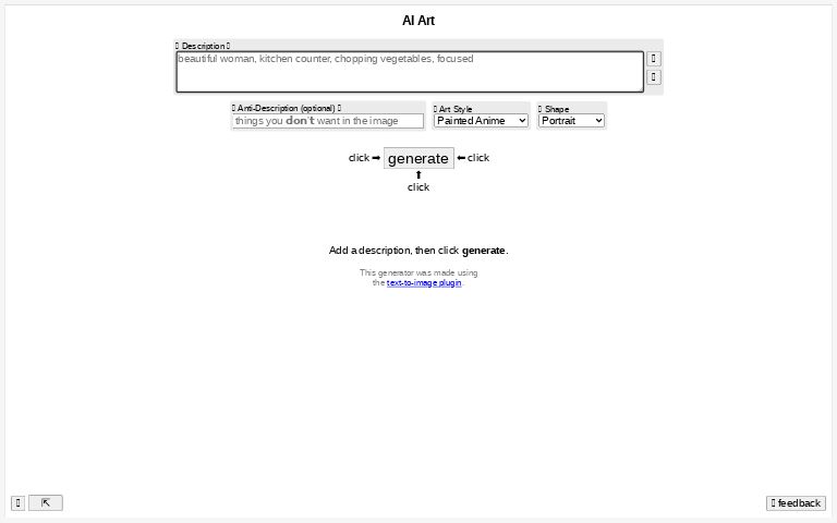 Ai Art Perchance Generator