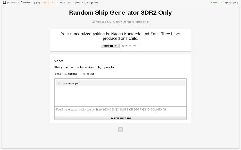 Random Ship Generator SDR2 Only