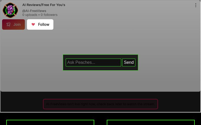 Private Embed Foloating Ai ― Perchance Generator
