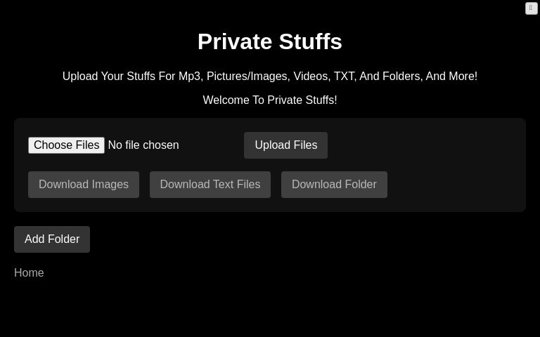 Private Stuffs ― Perchance Generator