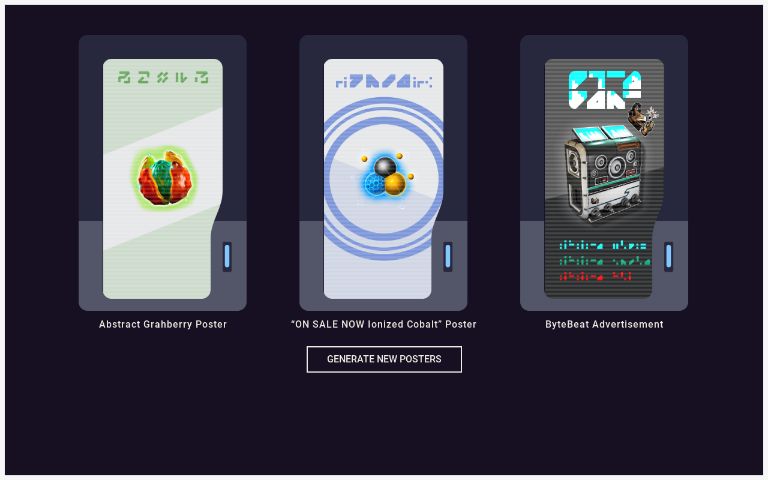 Proceduralsignage ― Perchance Generator