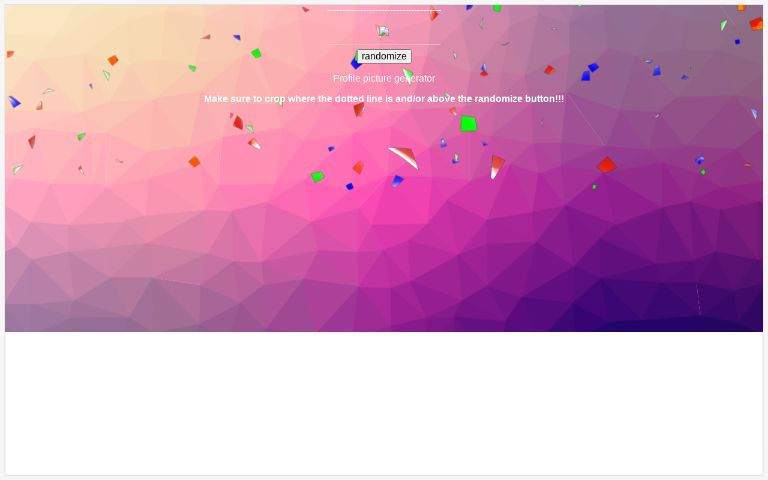 Profile Picture ― Perchance Generator