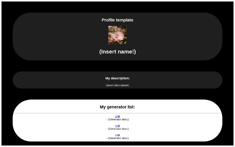 (Insert name!) ― Perchance Generator