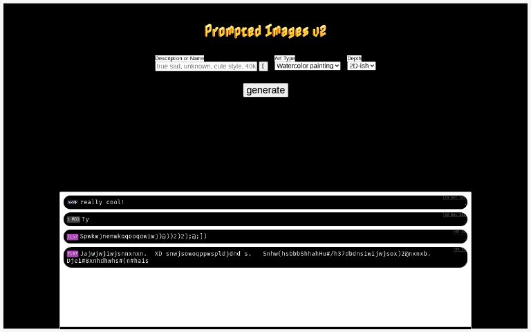 PI v2 ― Perchance Generator