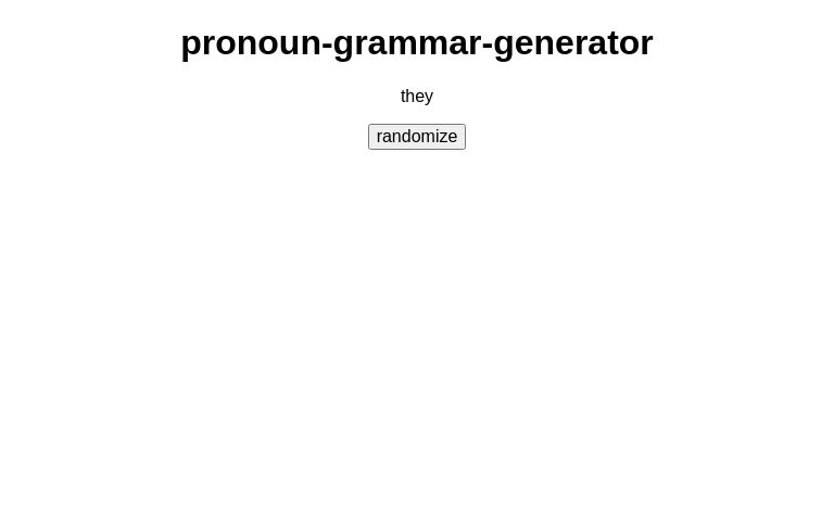 pronoun-grammar-generator