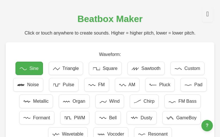 Beatbox Maker ― Perchance Generator